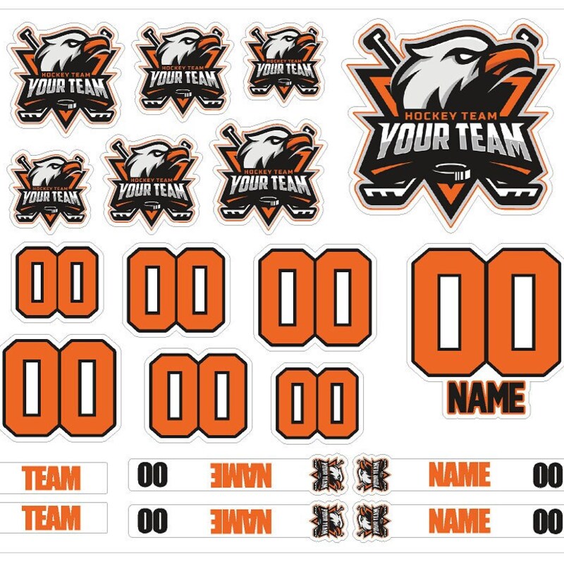 Sports Card Logo Stickers - Etsy