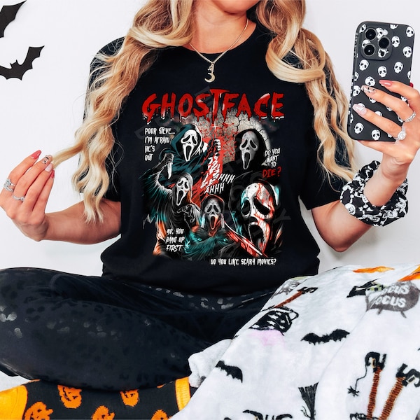 Ghostface Dtf Transfer - Etsy