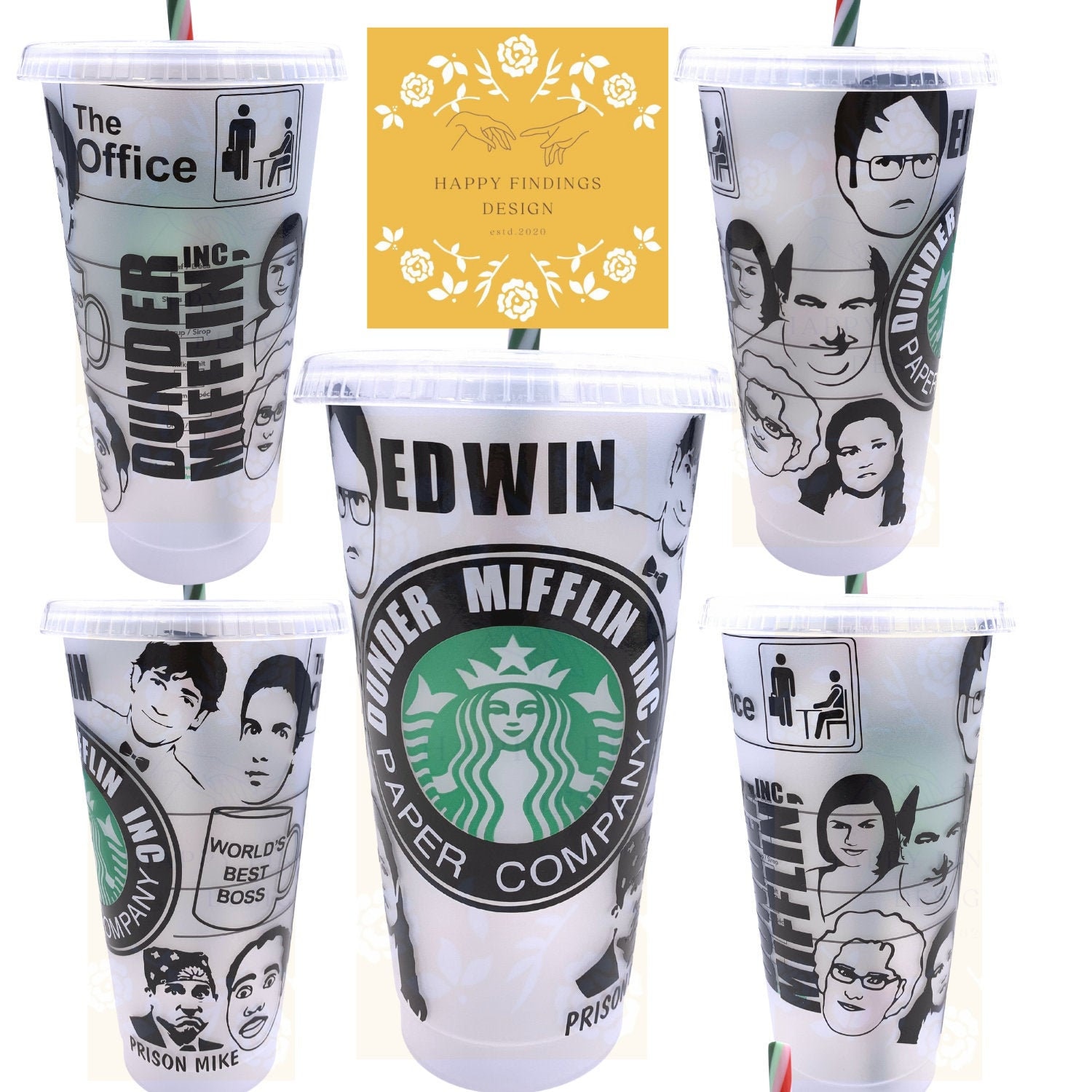 The Office Cup | Dunder Mifflin Cup | the Office Tumbler | Michael ...