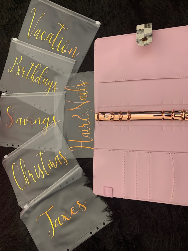 Cash Envelope System Budget Binder Cash Envelopes A5 - Etsy