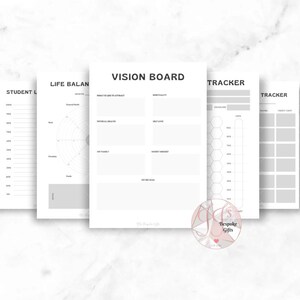 Trackers Printable Bundle | Trackers | Printable Trackers | Printable ...