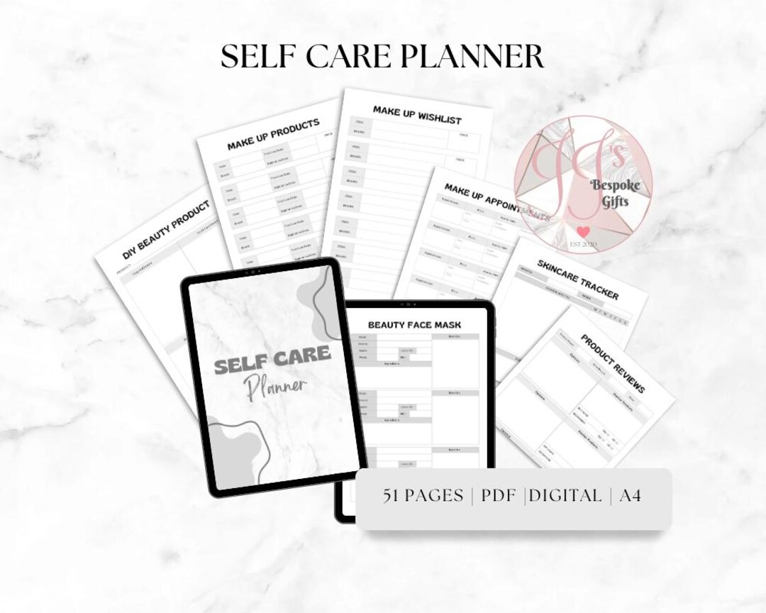 Self Care Printable Bundle | Habit Trackers | Self Care | Self Care ...