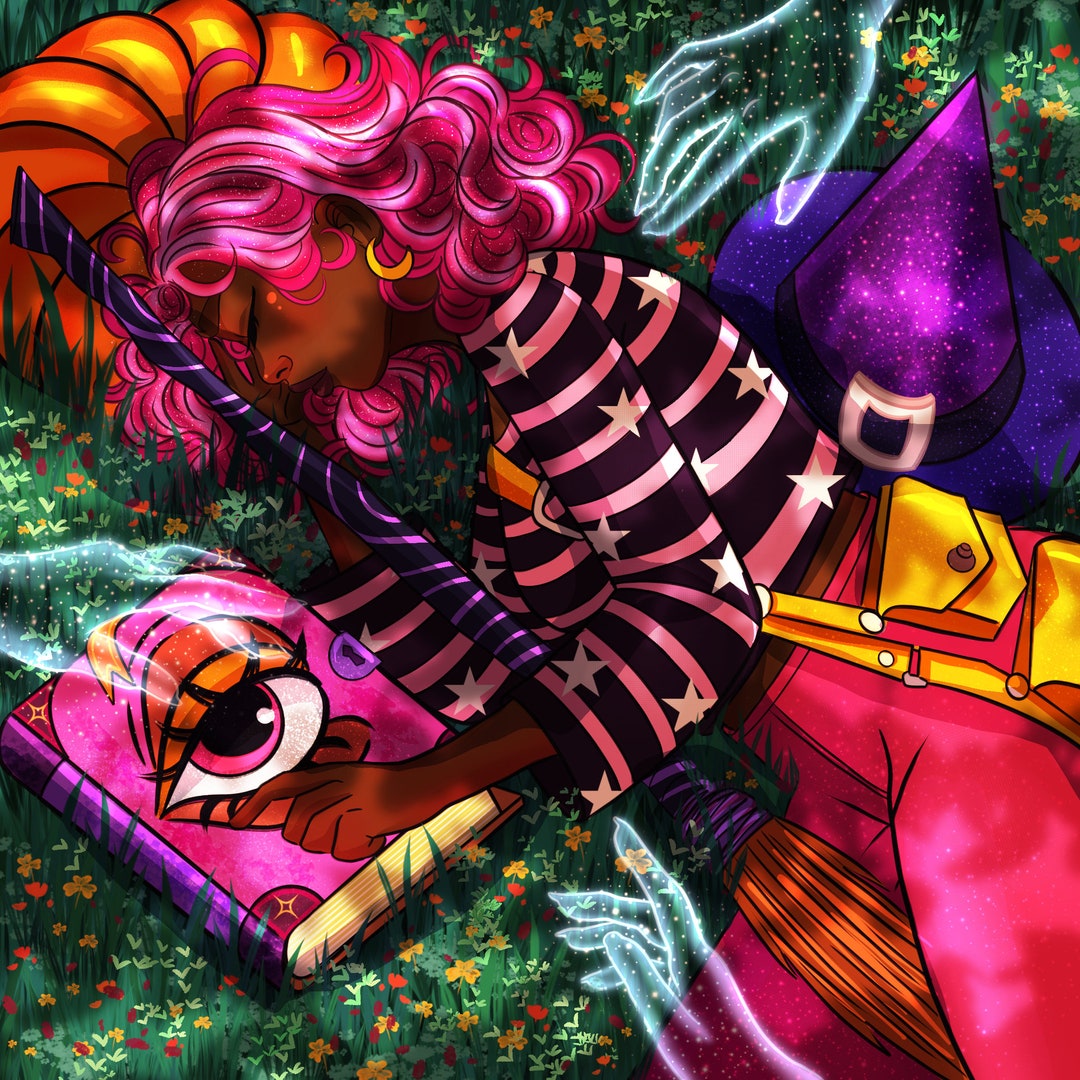 Sleeping Witch - Etsy