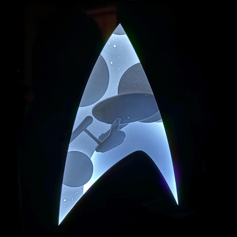 Star Trek Shadow - Etsy UK