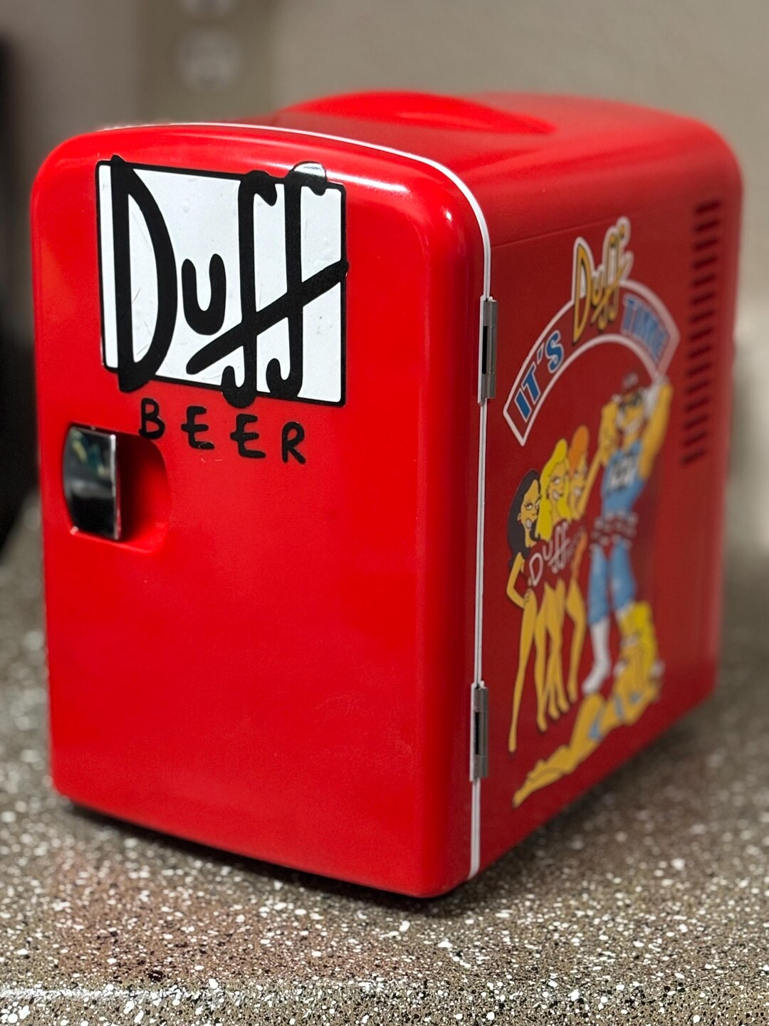 The Simpsons: Duff Beer Mini Fridge - Etsy UK