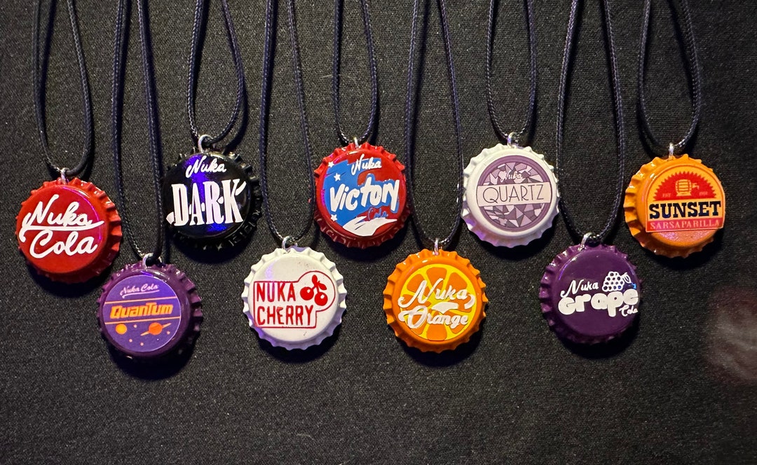 Nuka Cola Bottlecap Necklace - Etsy