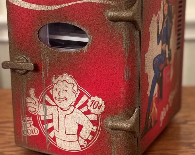Fallout Nuka Cola Mini Fridge: Lucy Edition - Etsy