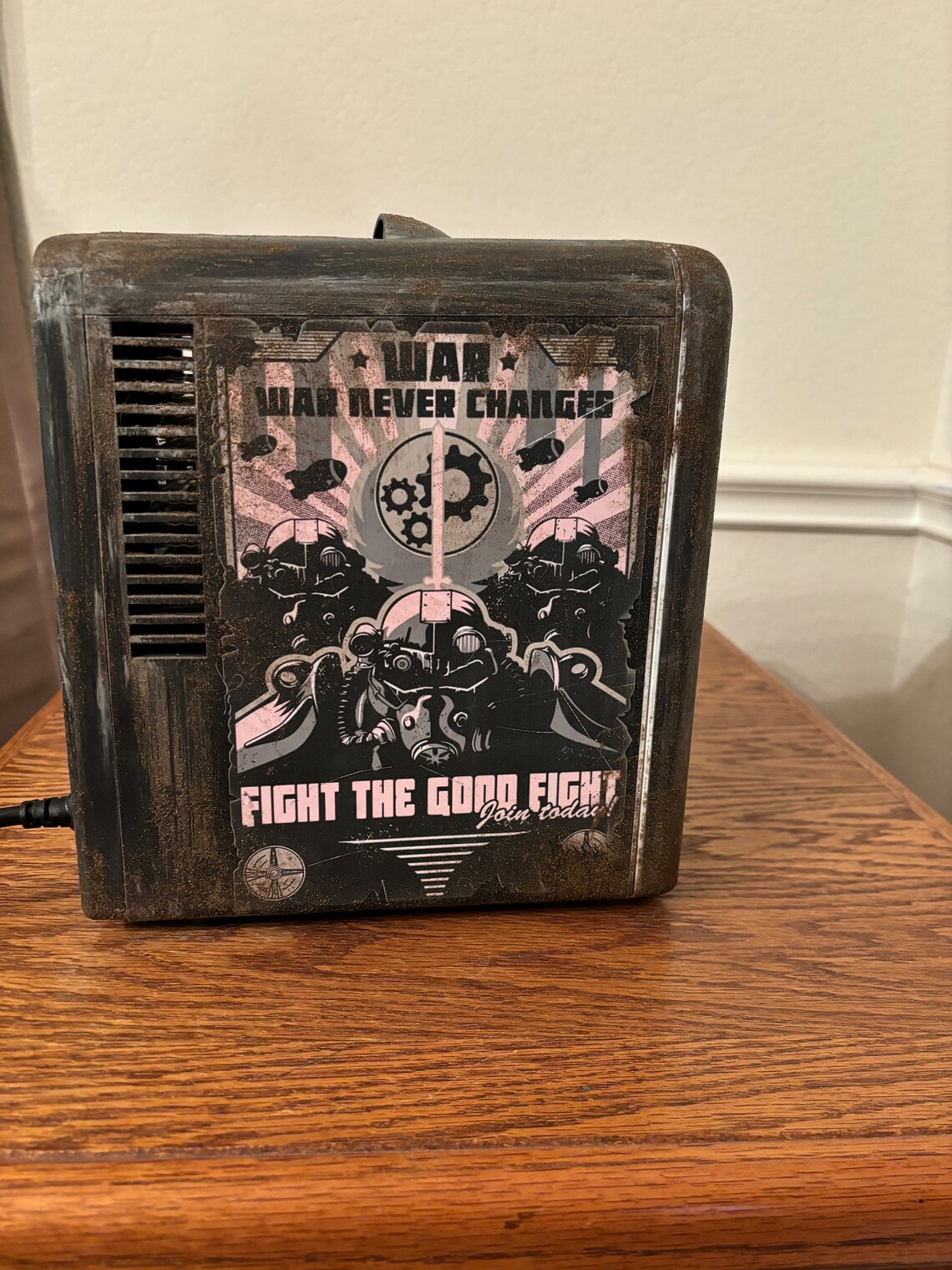 Fallout Nuka Dark brotherhood of Steel Mini Fridge - Etsy