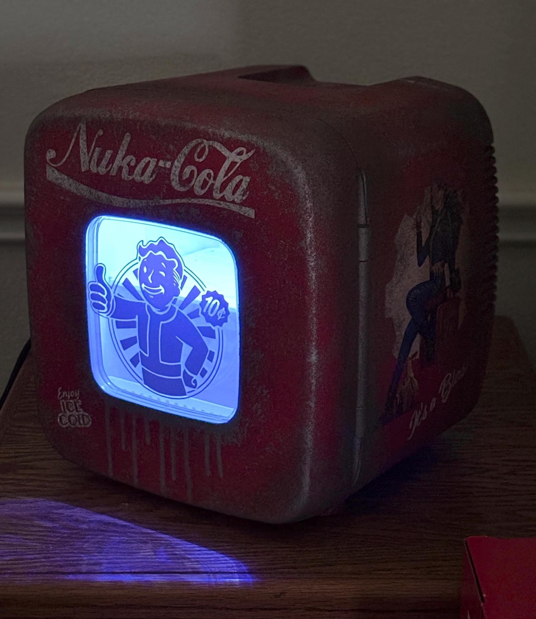 Fallout Nuka Cola Mini Fridge: Dozen Can Edition - Etsy