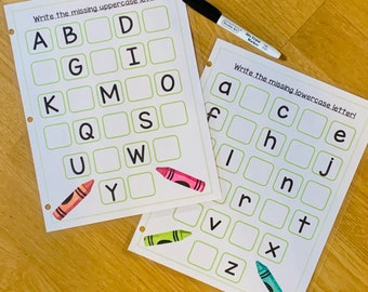 Lowercase Letter Recognition - Etsy