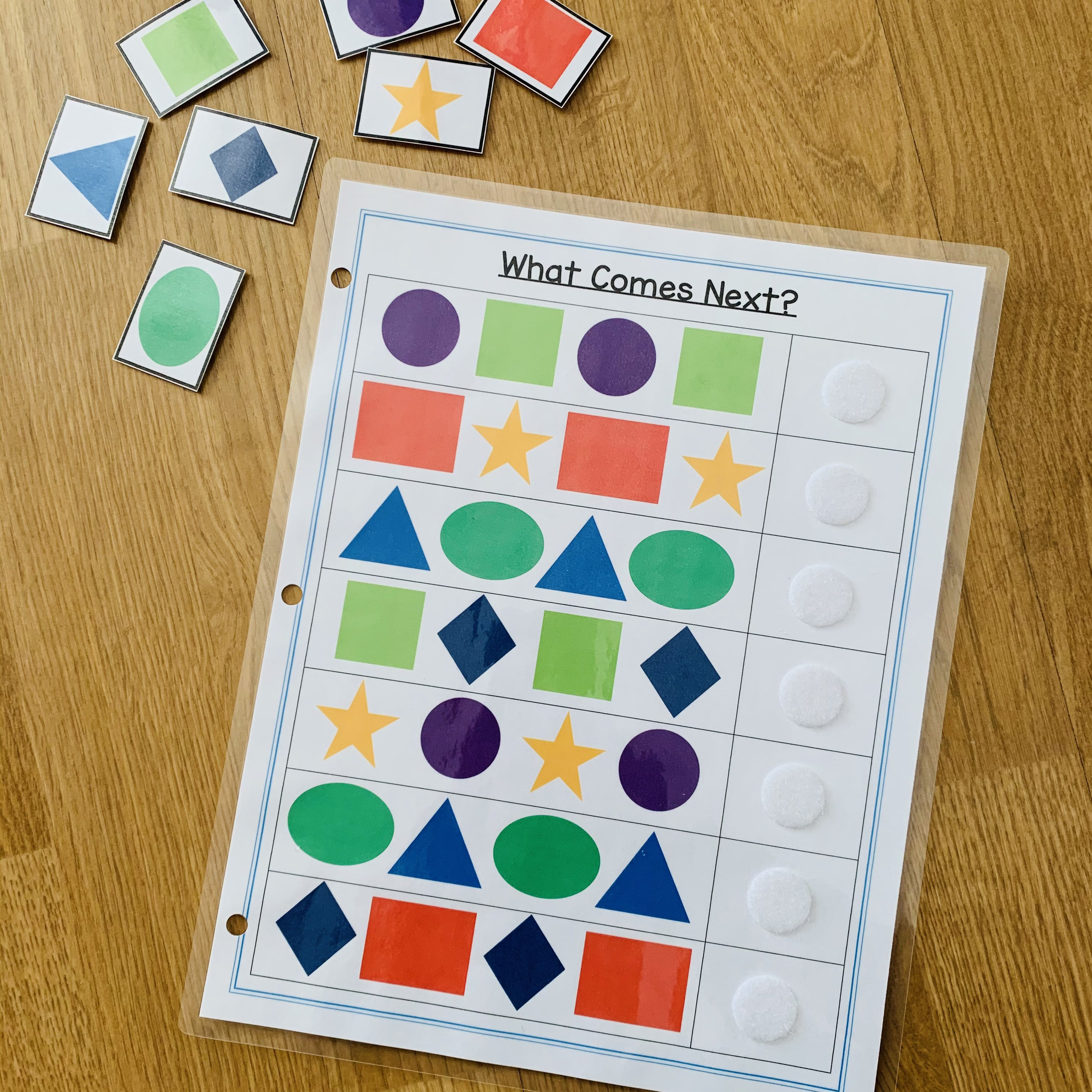 Learning Patterns Kindergarten Pattern Activity Homeschool - Etsy