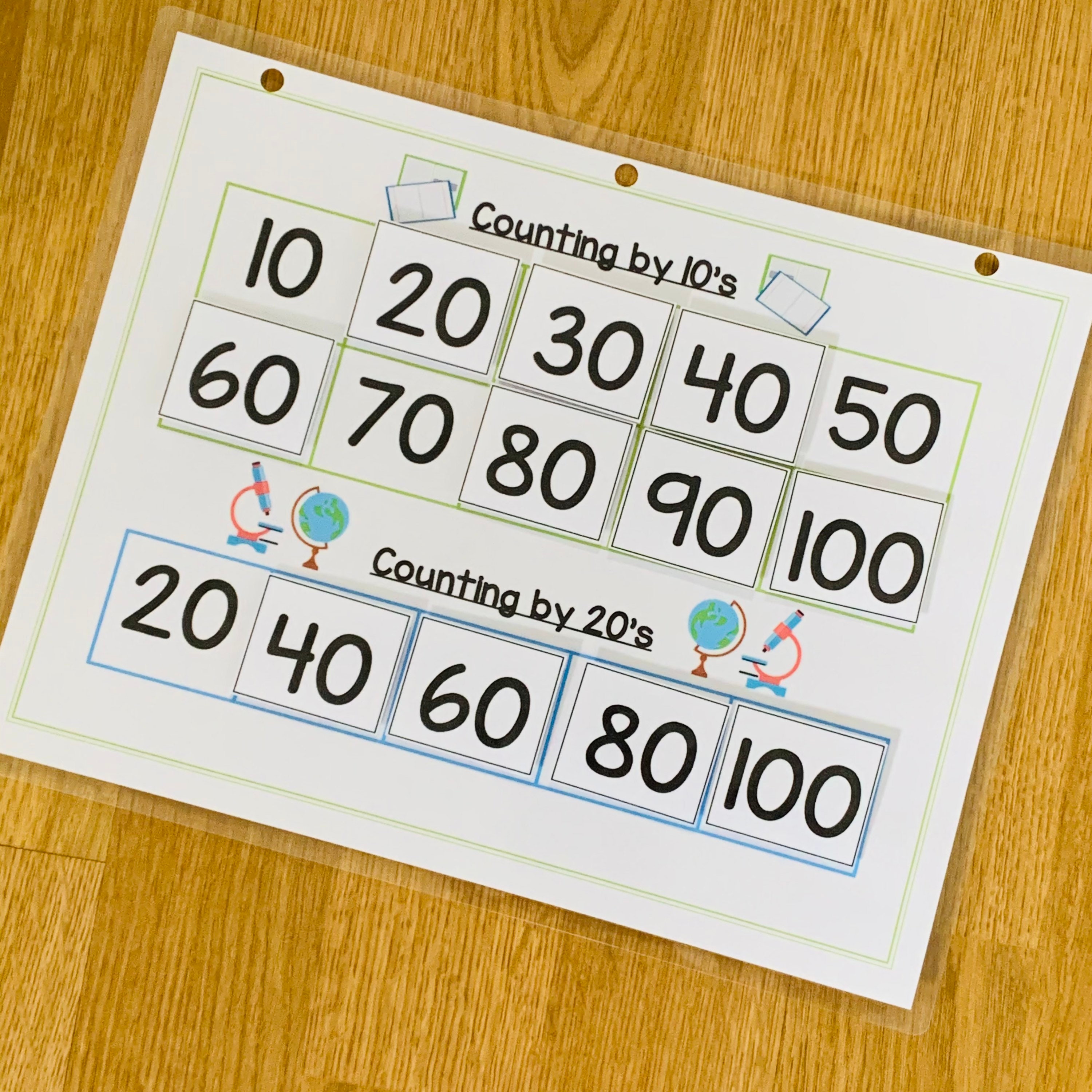 Counting by 10's Counting by 20's First Grade - Etsy