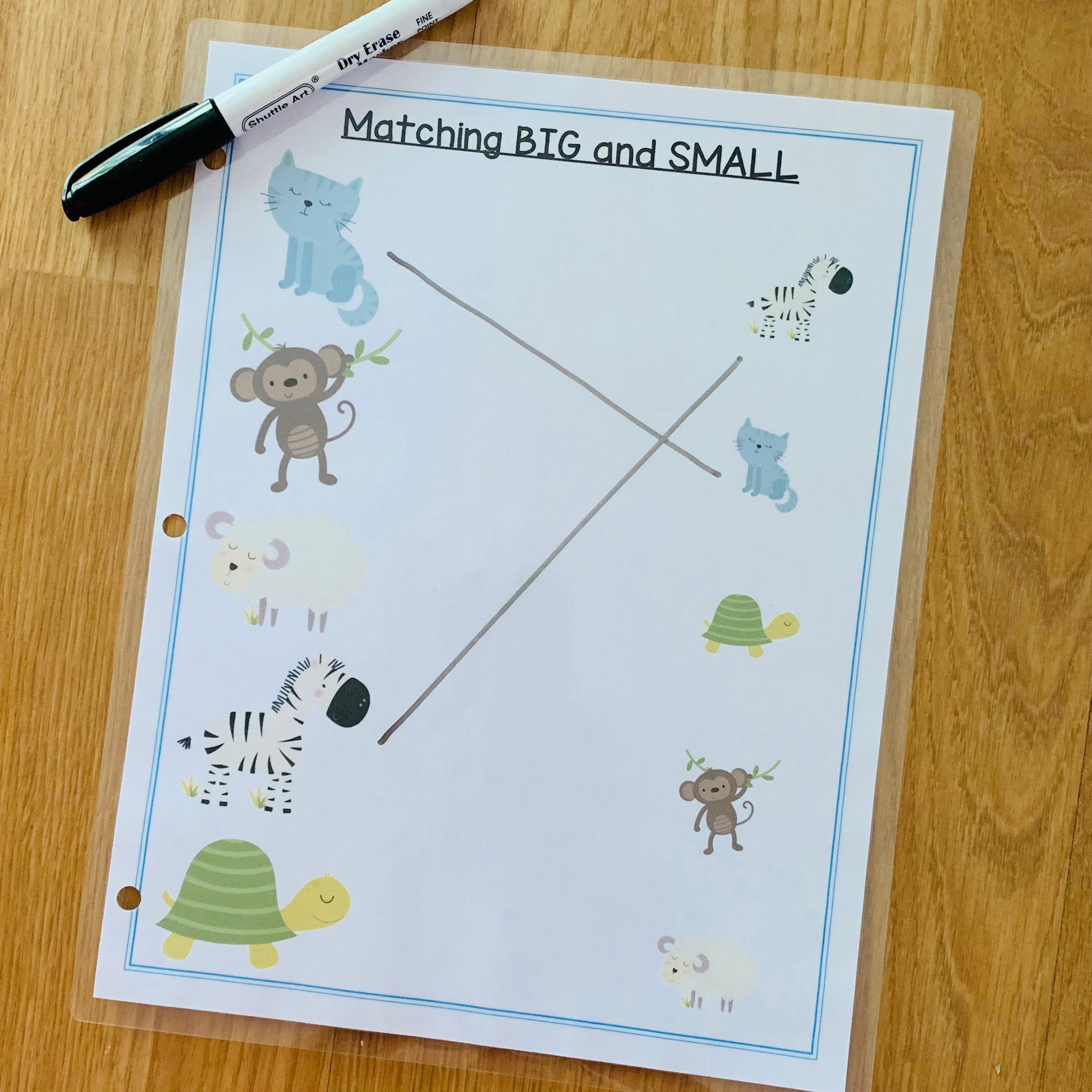 Comparing Sizes Activity Page Preschool Learning Preschool Etsy comparing-sizes-activity-page-preschool-learning-preschool-etsy