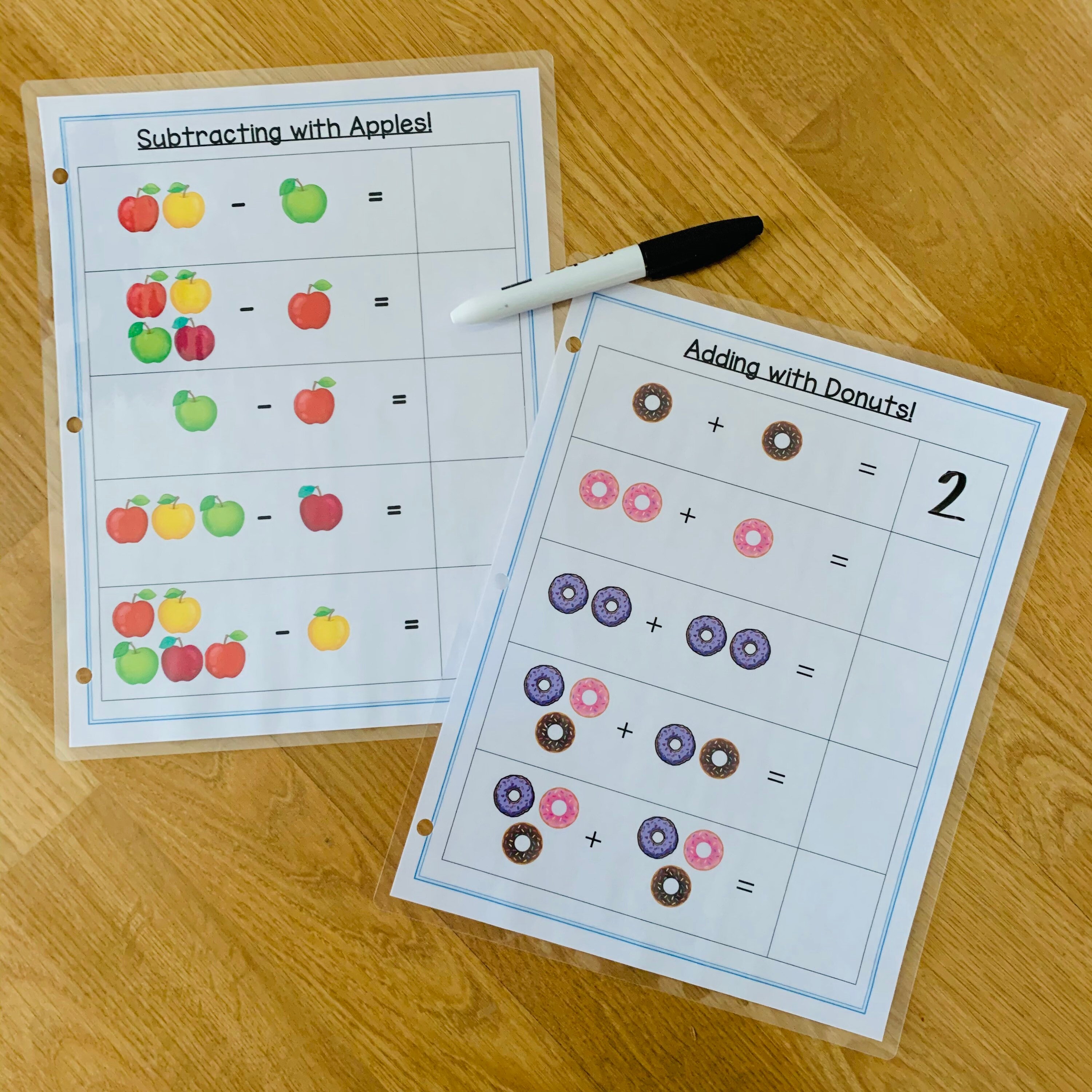 Kindergarten Math Early Math Concepts Simple Math Concepts - Etsy