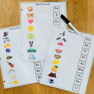 Learning Letter Sounds, Letter Sound Activity, Kindergarten Letter ...