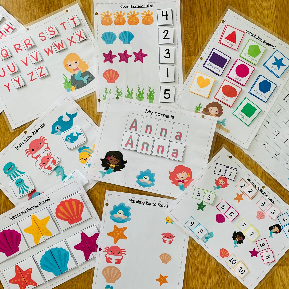 Preschool Learning Binder Preschool Curriculum Toddler Busy - Etsy