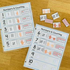 Ten Frame Counting, Kindergarten Math, Ten Frame Kindergarten Math ...