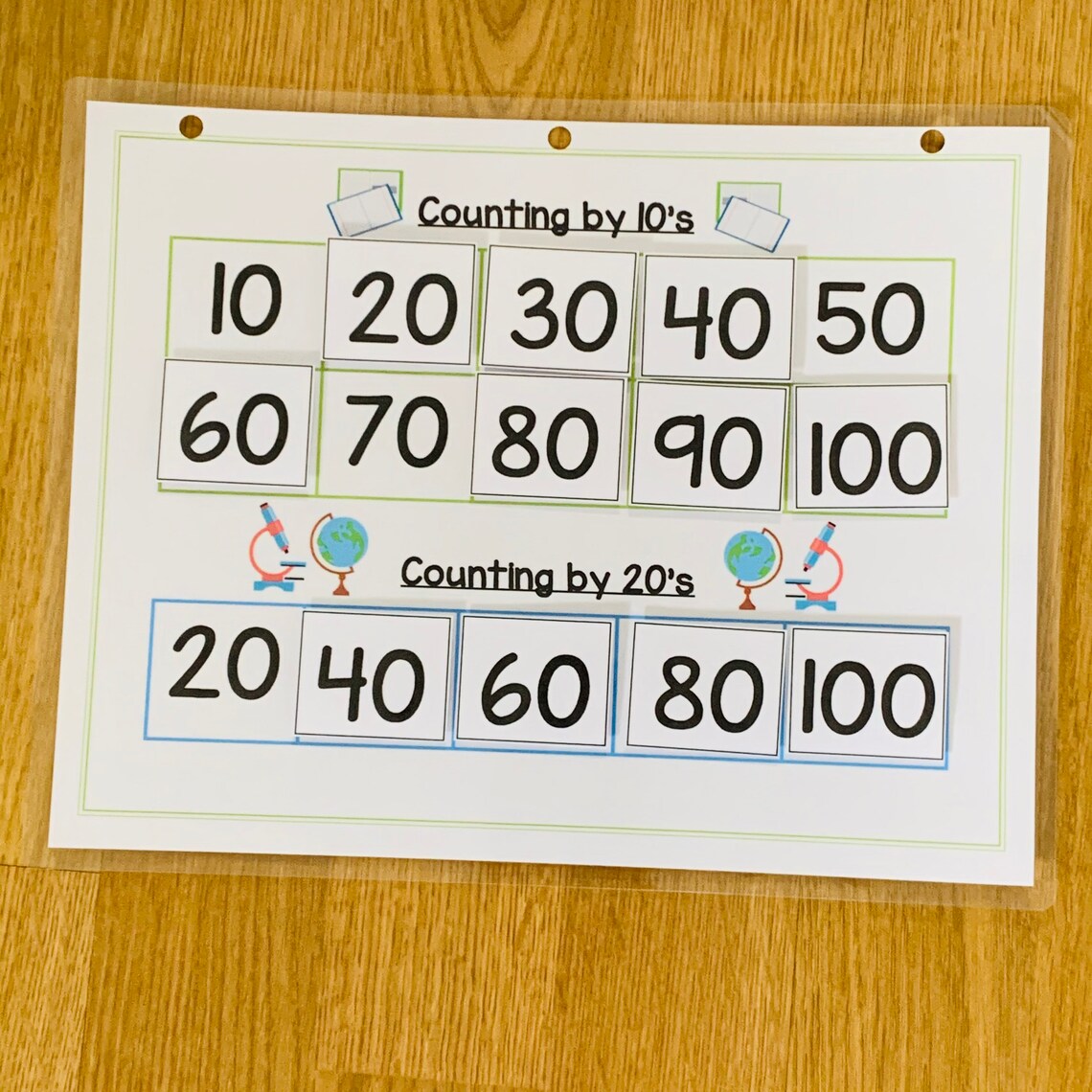 Counting by 10's Counting by 20's First Grade - Etsy