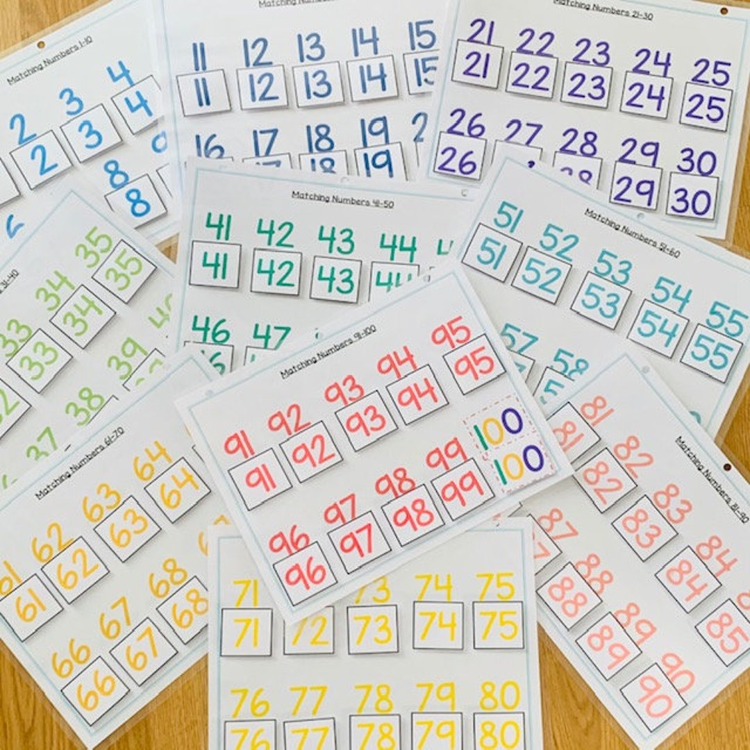 Counting to 100, Kindergarten Curriculum, Kindergarten Readiness ...