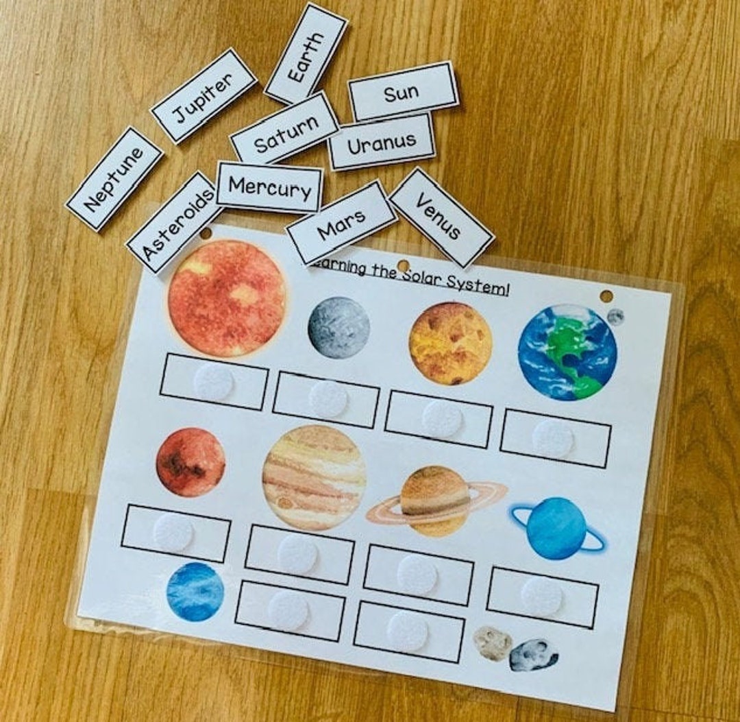 Solar System Lesson 2nd Grade