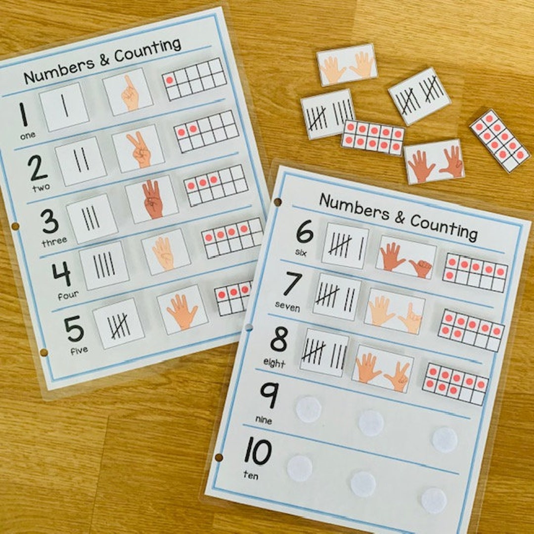 Ten Frame Counting, Kindergarten Math, Ten Frame Kindergarten Math ...