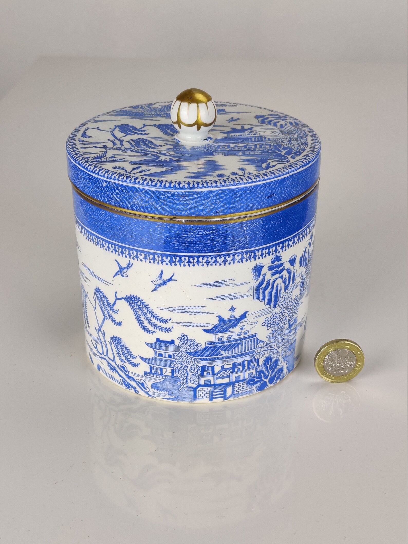 Antique Sugar Box - Etsy UK