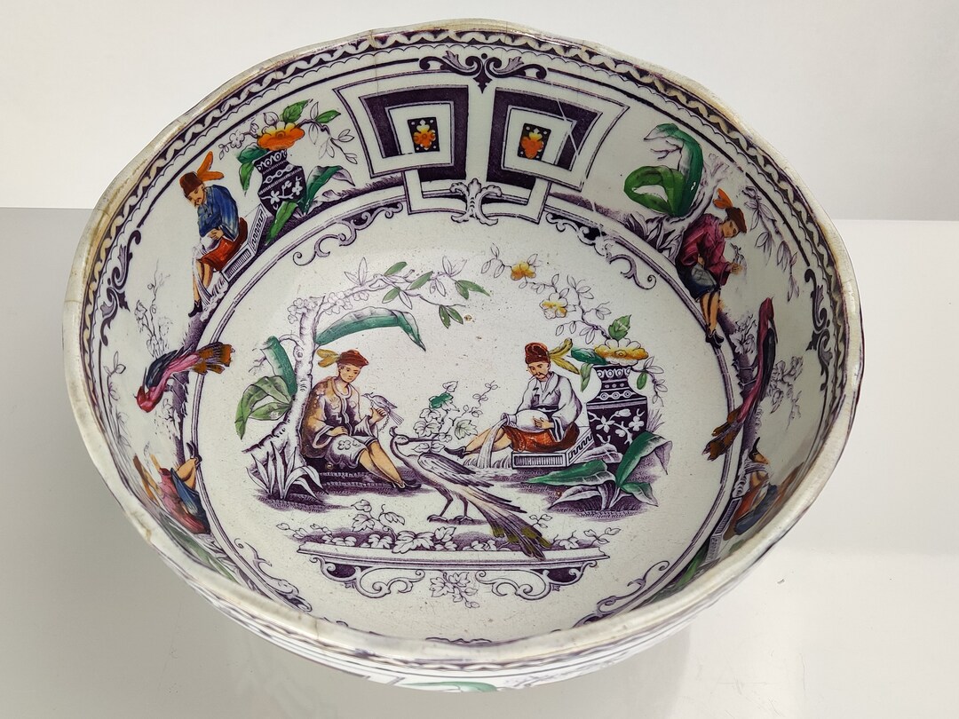 Scottish Potter D Lockhart & Co, Punch Bowl - Etsy
