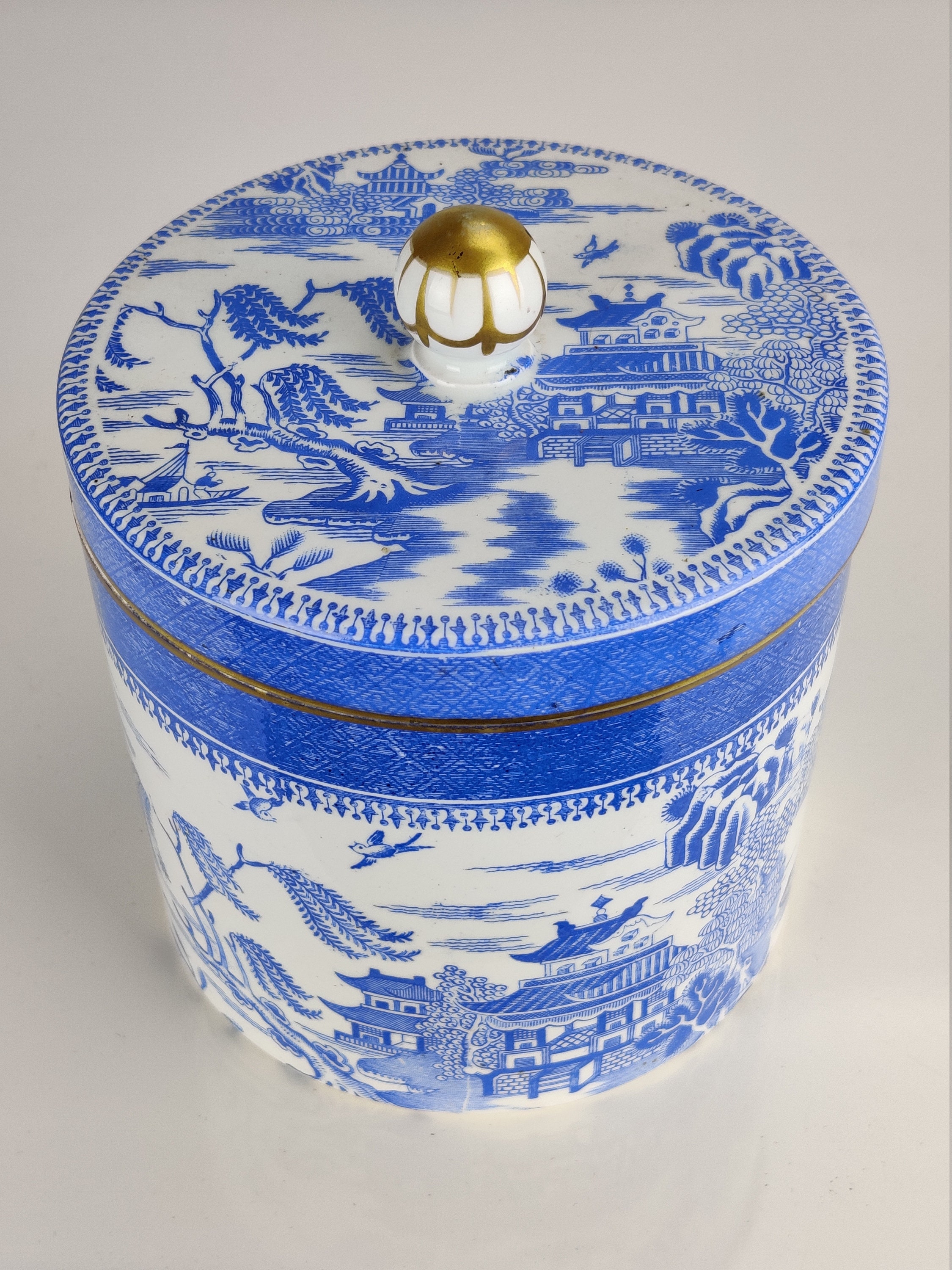 Antique Sugar Box - Etsy UK