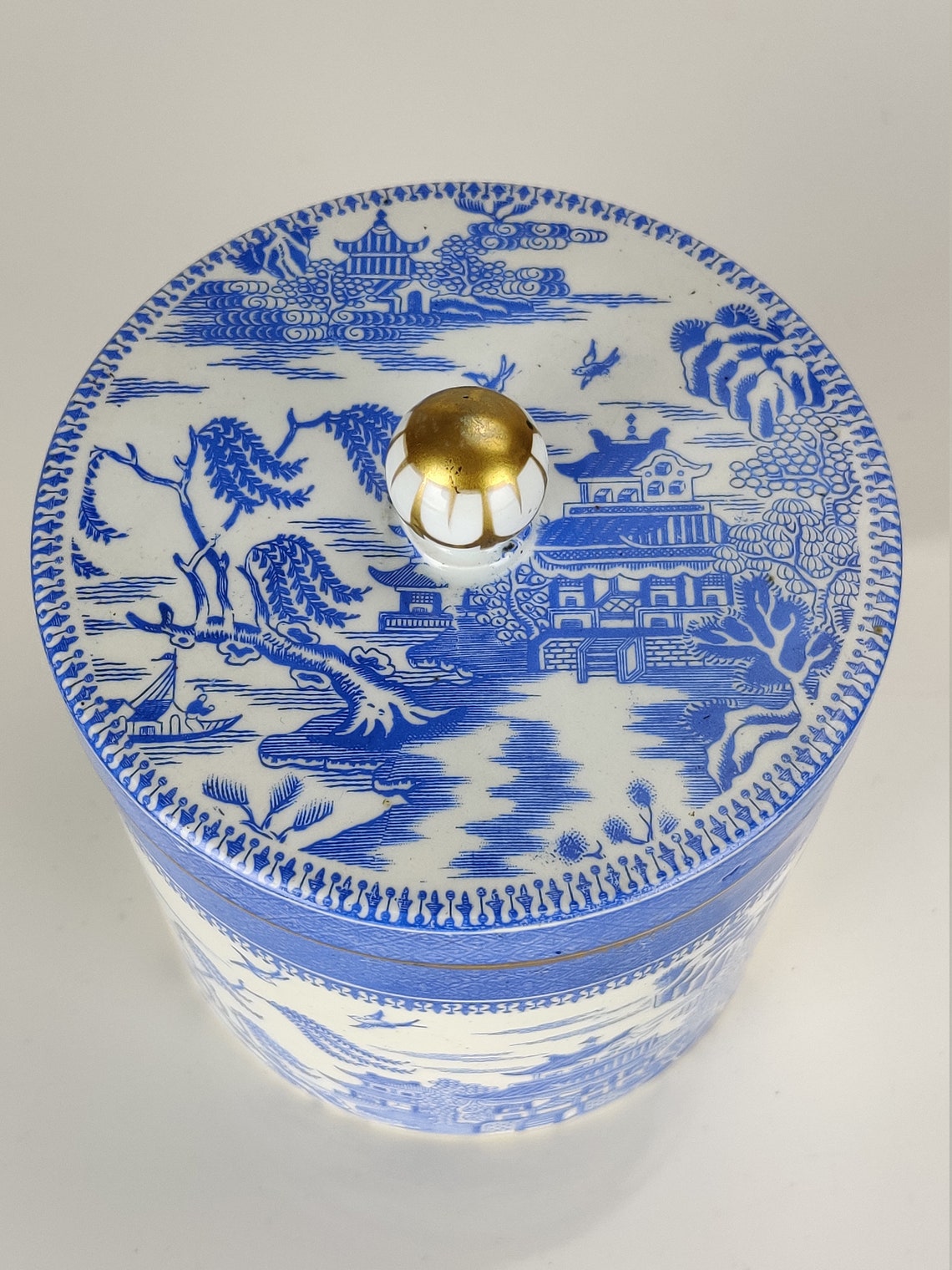 Antique Sugar Box - Etsy UK