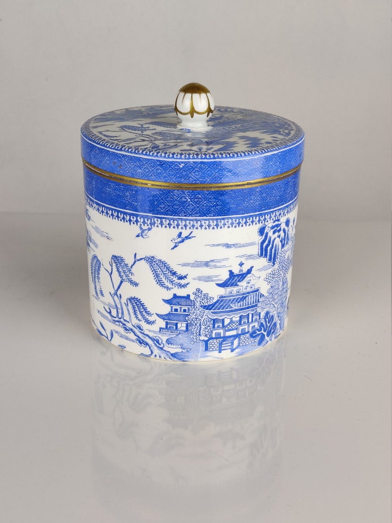 Antique Sugar Box - Etsy UK
