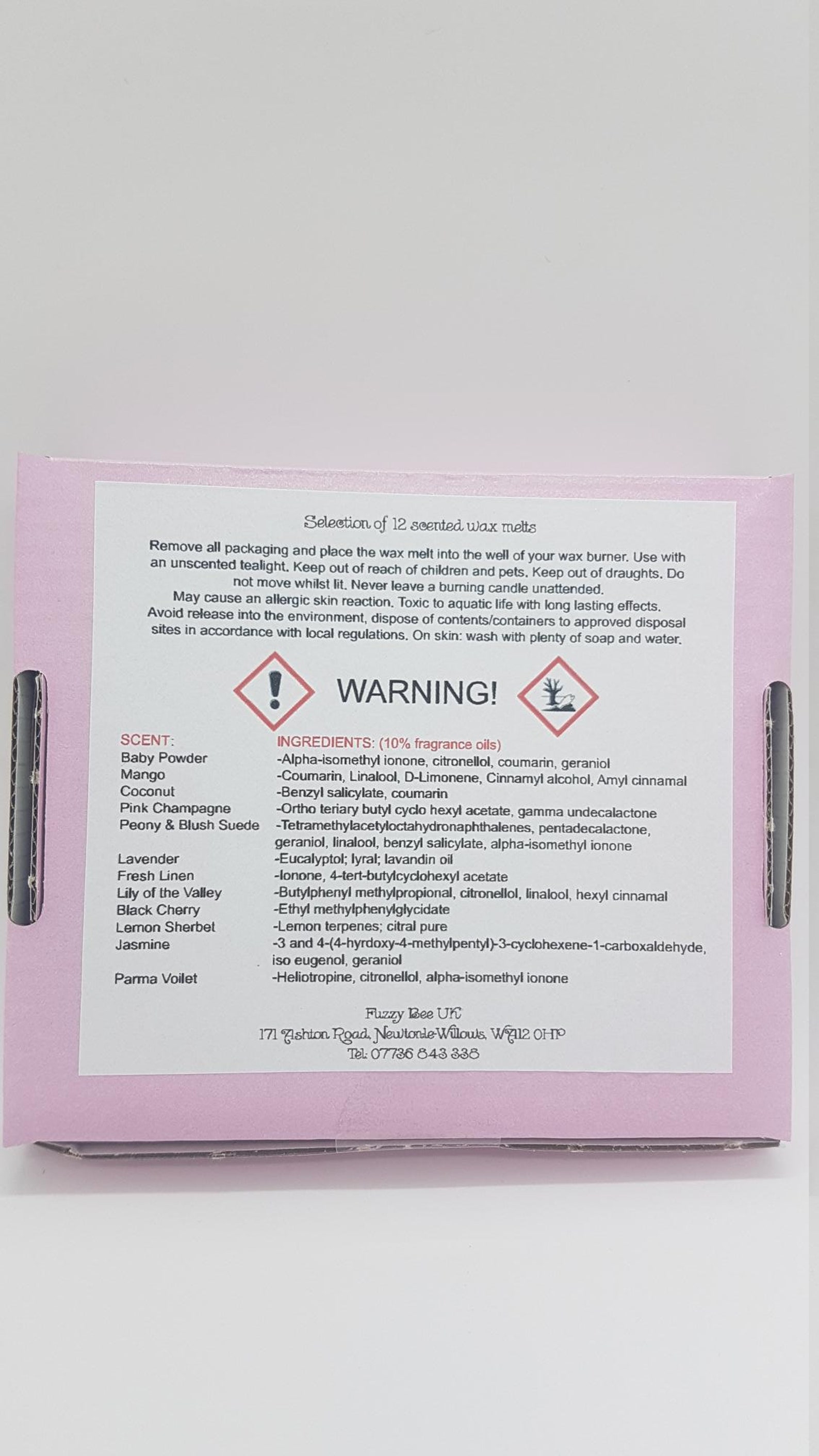 Wax Melt Sample Pack 12 Individual Highly Scented Heart | Etsy UK