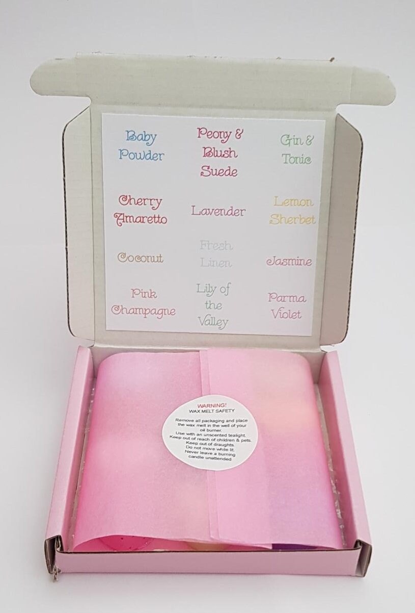 Wax melt sample pack 12 individual highly scented heart | Etsy