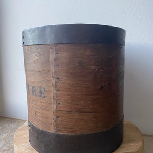 Antique French Decalitre Grain Measure Large Pot - Etsy