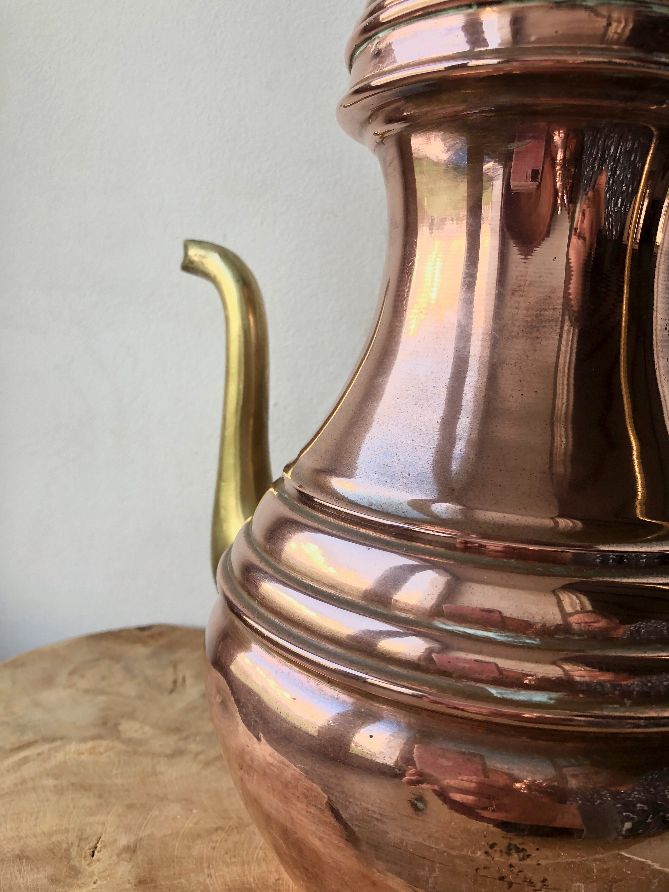 Vintage Medium Copper Coffee Pot Tea Pot Copper Pot - Etsy