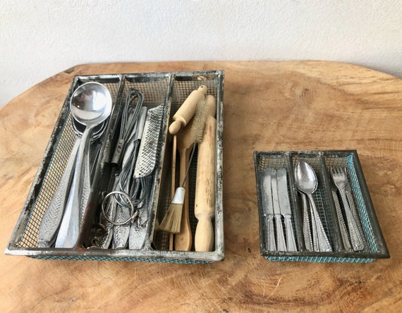 Vintage Mini Toy Cutlery Set Dolls Furniture Play Set | Etsy