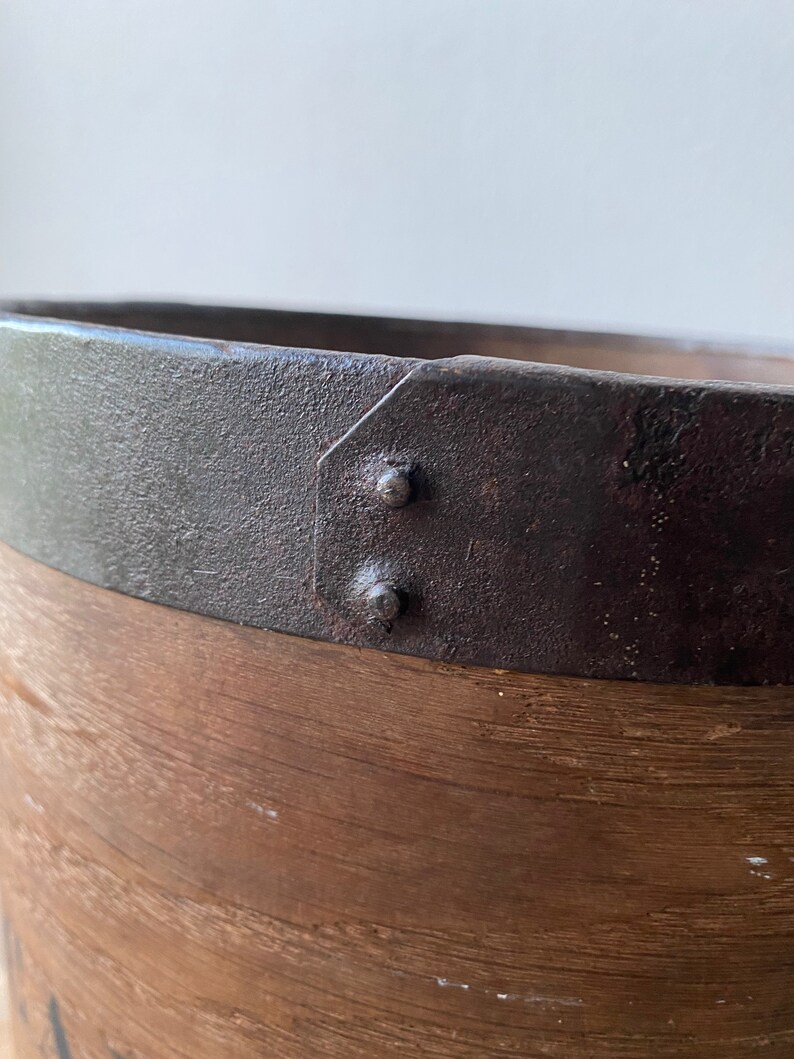 Antique French Decalitre Grain Measure Large Pot - Etsy