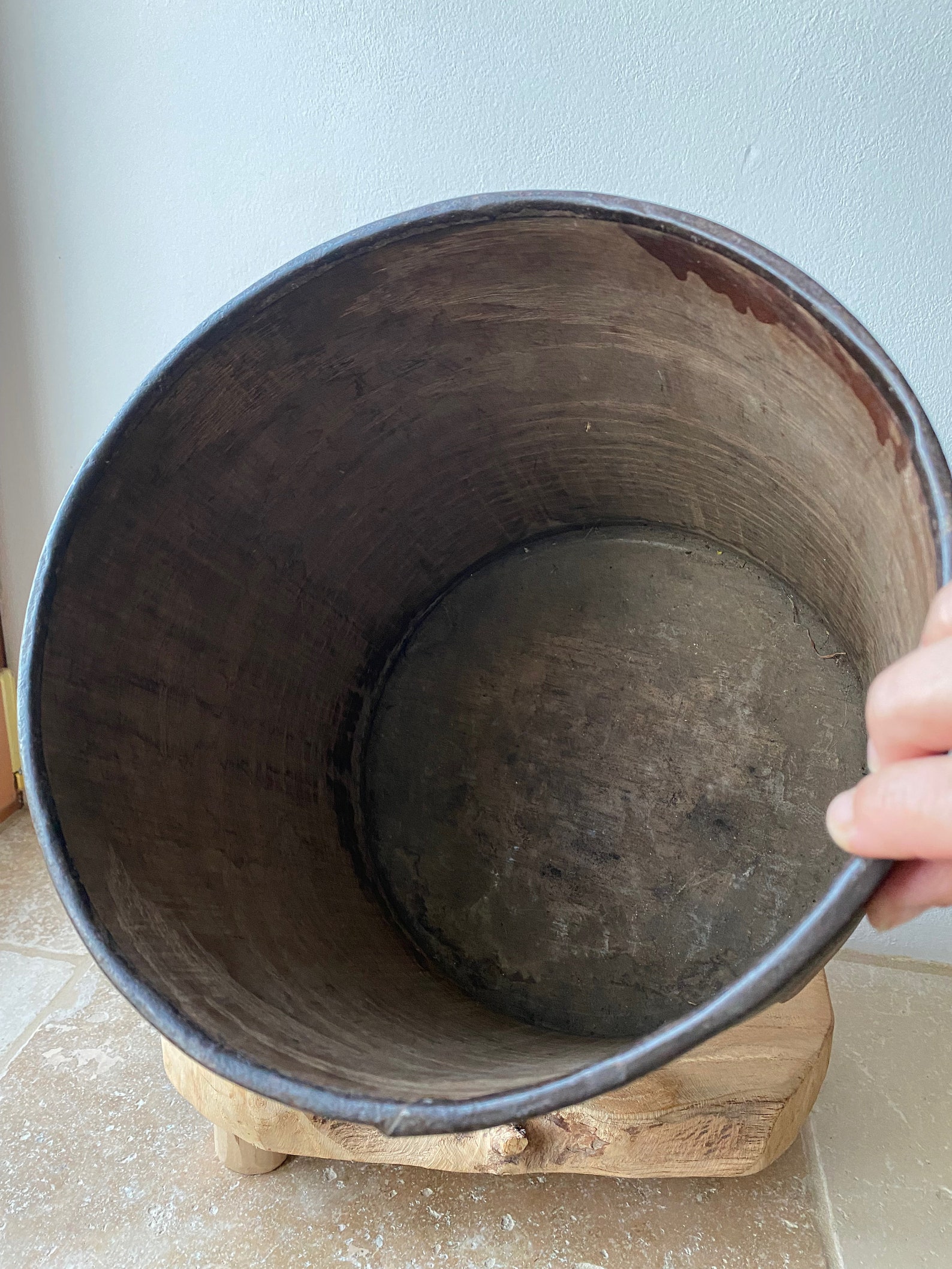 Antique French Decalitre Grain Measure Large Pot - Etsy