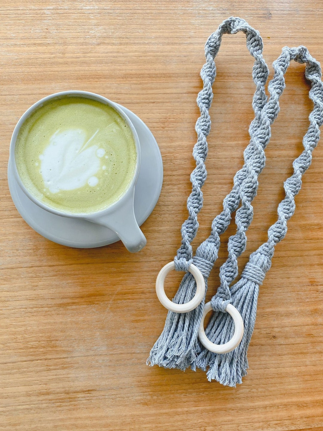 Macrame Curtain Ties - Etsy