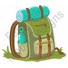 Hiking Backpack Machine Embroidery Design Hiker Backpack | Etsy