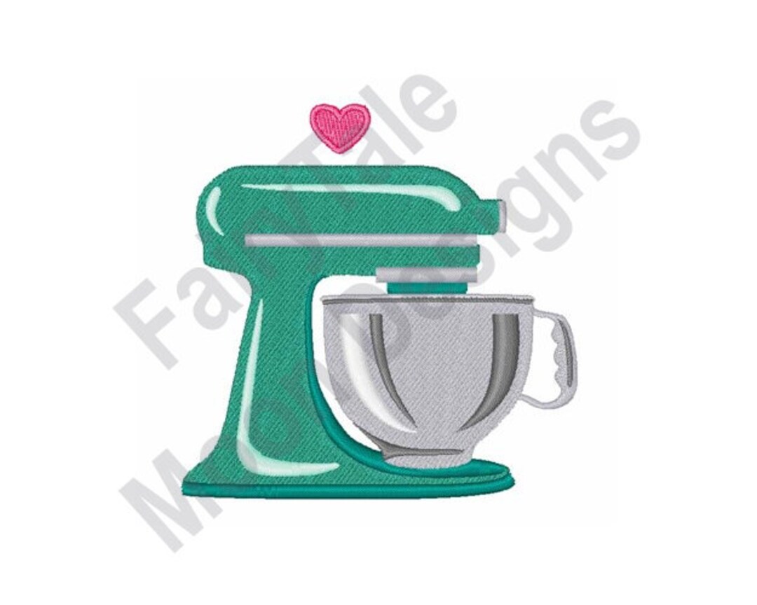 Stand Mixer - Machine Embroidery Design, Kitchen Stand Mixer Embroidery ...