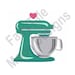 Stand Mixer Machine Embroidery Design, Kitchen Stand Mixer Embroidery ...