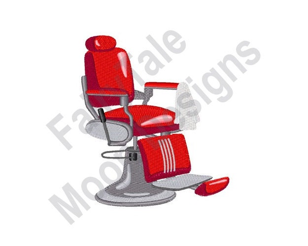 Barber Chair Machine Embroidery Design Barbershop Chair - Etsy