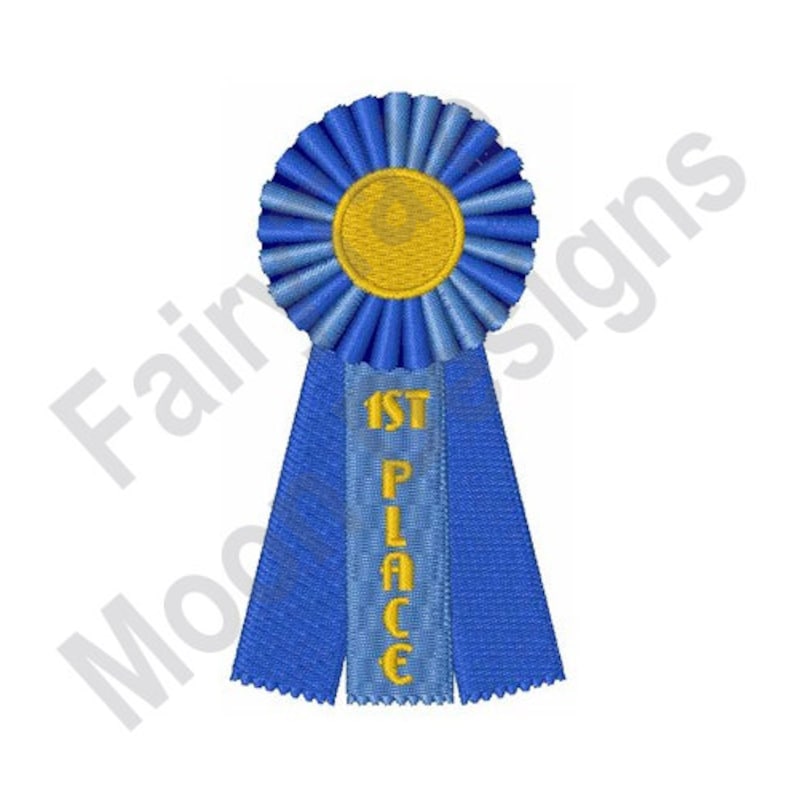 1 St Place Blue Ribbon - Etsy