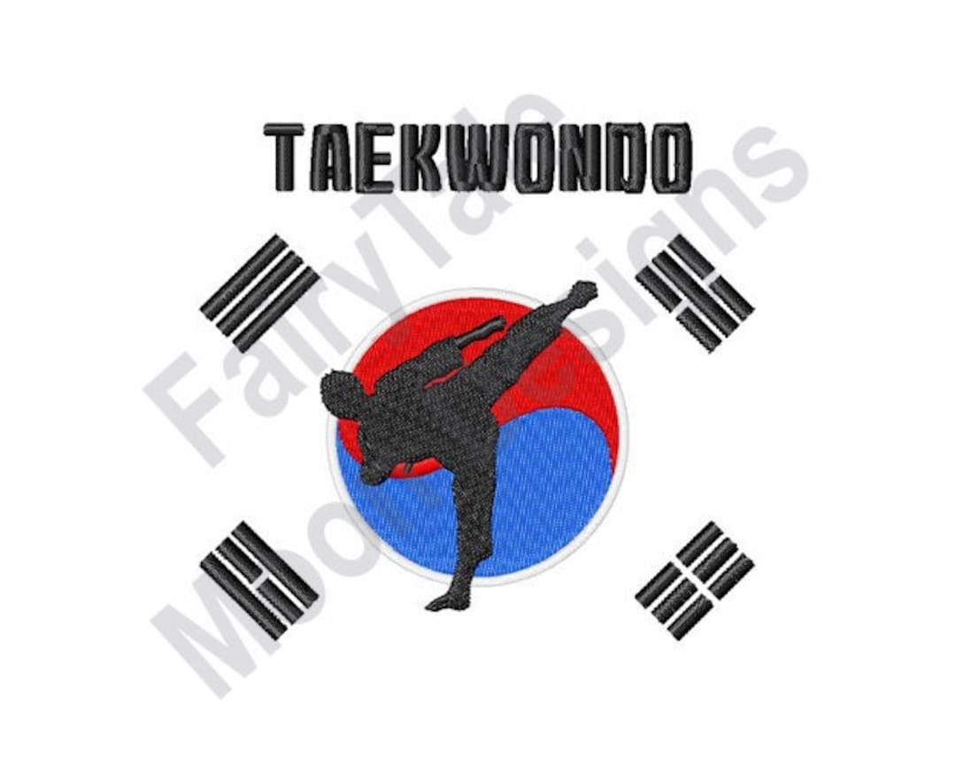 Tae Kwon Do - Machine Embroidery Design, Taekwondo Embroidery Pattern ...