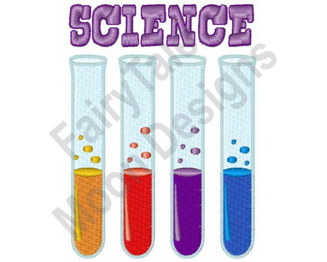 Science - Machine Embroidery Design, Chemistry Beaker Embroidery ...