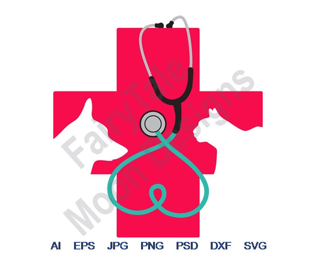Veterinary Logo - Svg, Dxf, Eps, Png, Jpg, Vector Art, Clipart, Cut ...