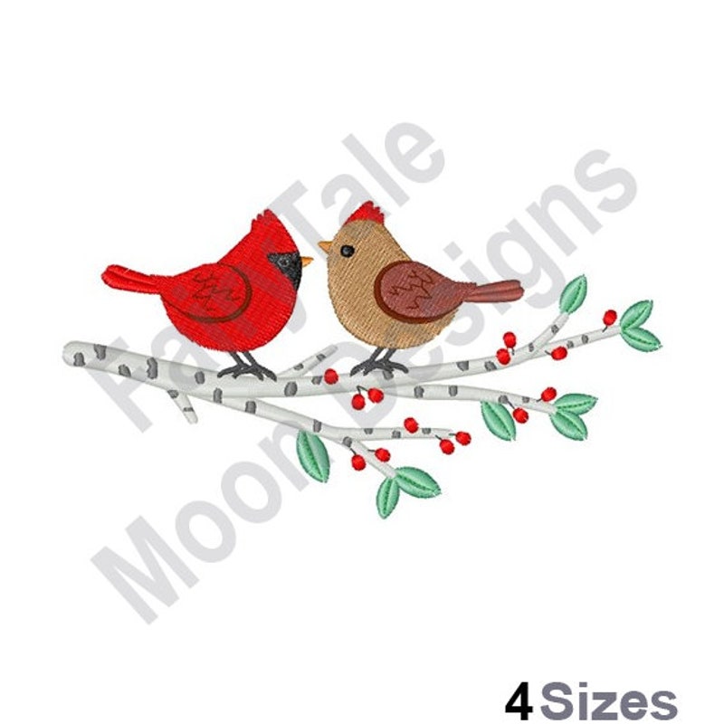 Cardinal Embroidery - Etsy