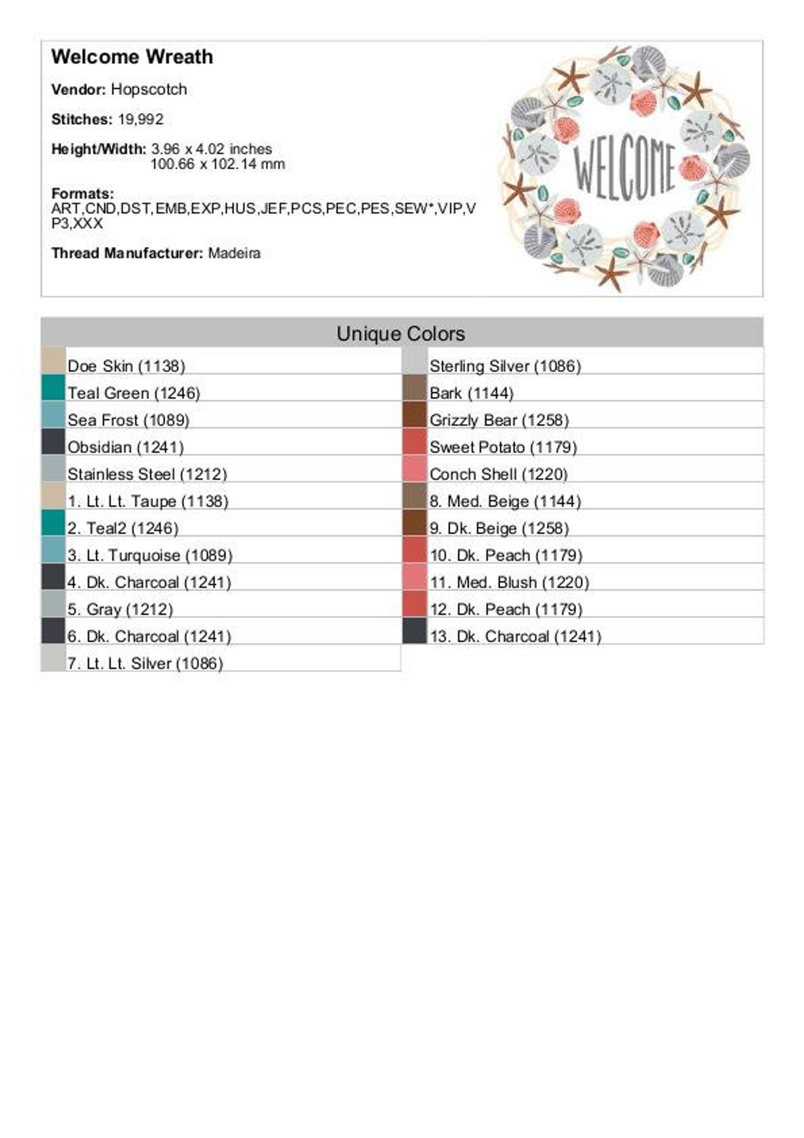 Welcome Wreath - Machine Embroidery Design - Etsy