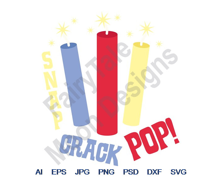 Snap Crack Pop Svg Dxf Eps Png Jpg Vektor-Kunst | Etsy