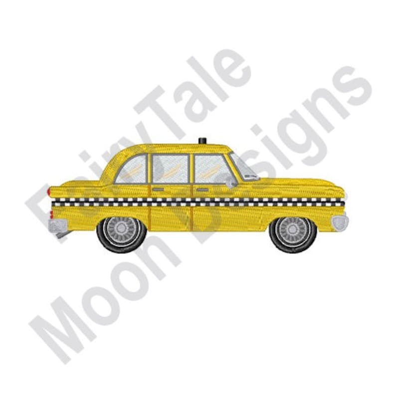 Taxi Yellow Cab - Etsy